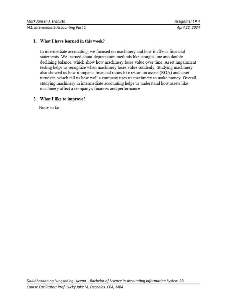 Synthesis Template BSAIS 2B | PDF