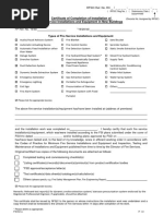 FSI/501 Fire Service Installation Application | PDF | Fire Sprinkler ...