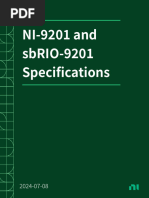 NI-9220 Specifications Overview | PDF | Electrical Connector | Calibration