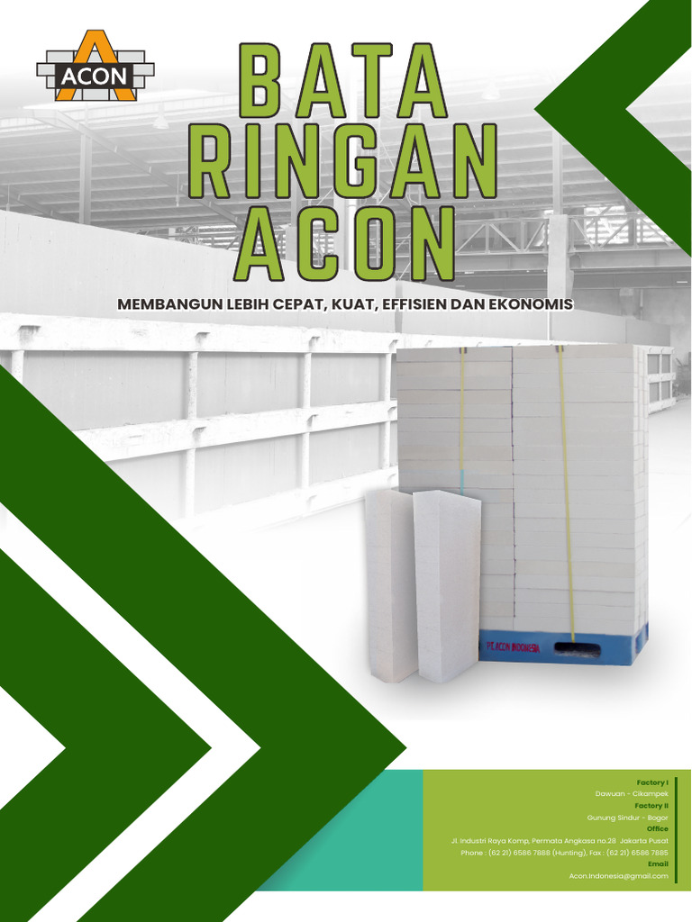 Katalog Bata Ringan - Acon | PDF