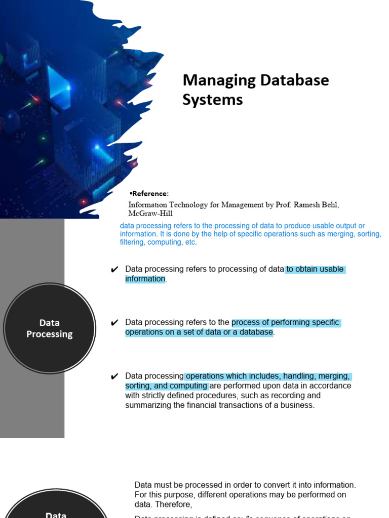 Managing Database Systems | PDF | Databases | Relational Database