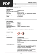 COSMONATE M-200 Product Overview | PDF | Water | Polyurethane