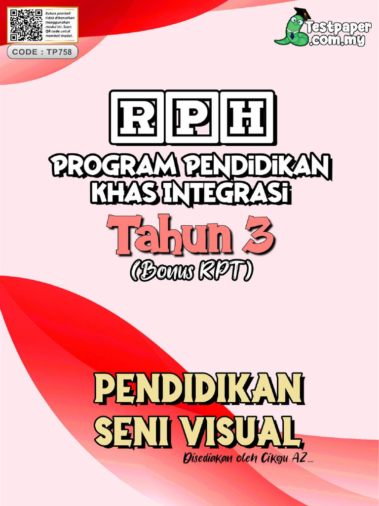 Rph Psv Tahun 3 Unit 1 Alam Sumber Inspirasi Seni (1) | PDF