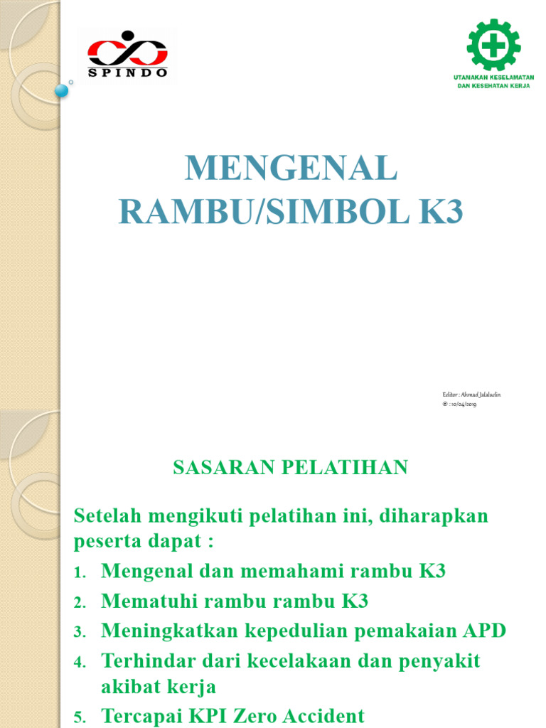 Mengenal Simbol Simbol K3 | PDF