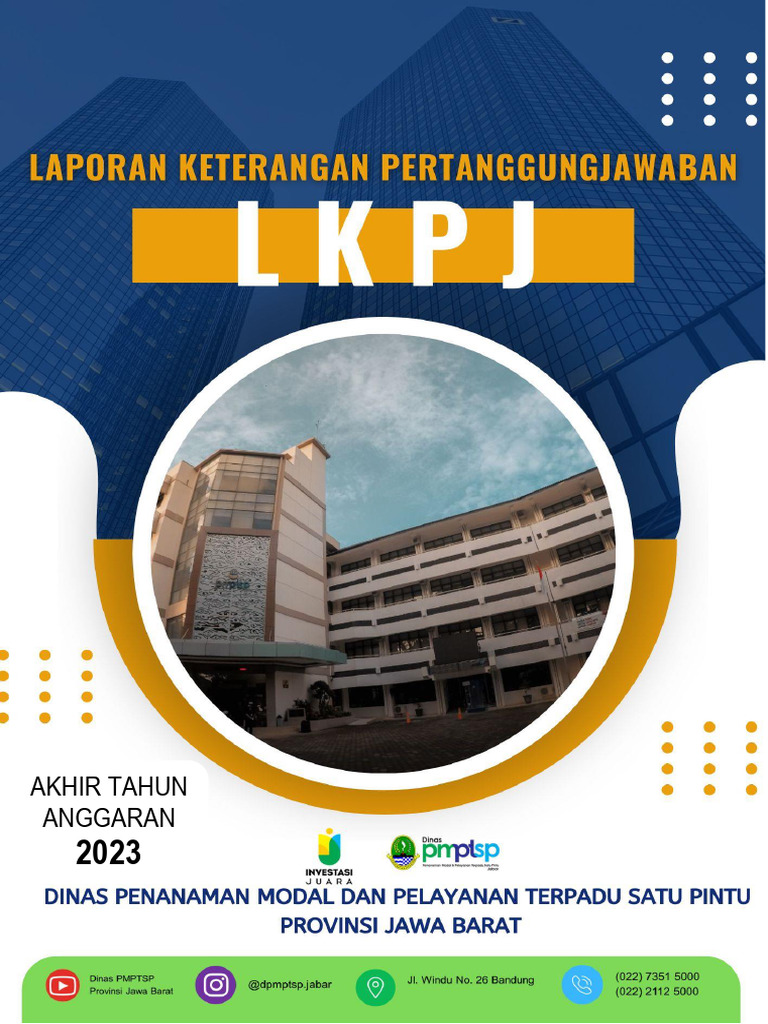 1ranhir LKPJ DPMPTSP 2023 Berdasarkan PRKPD v4 | PDF