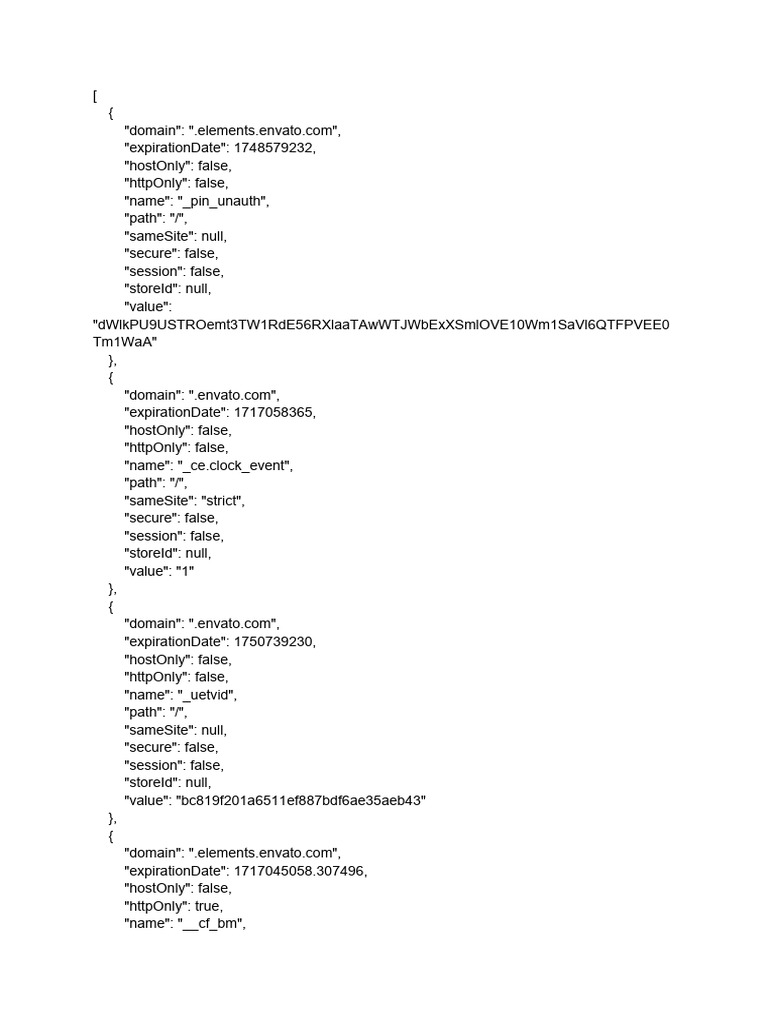 Cookies Envato (Jangan Lupa Lihat Tutorial Nya Yah Kak) | PDF | Ignorance | Data Management
