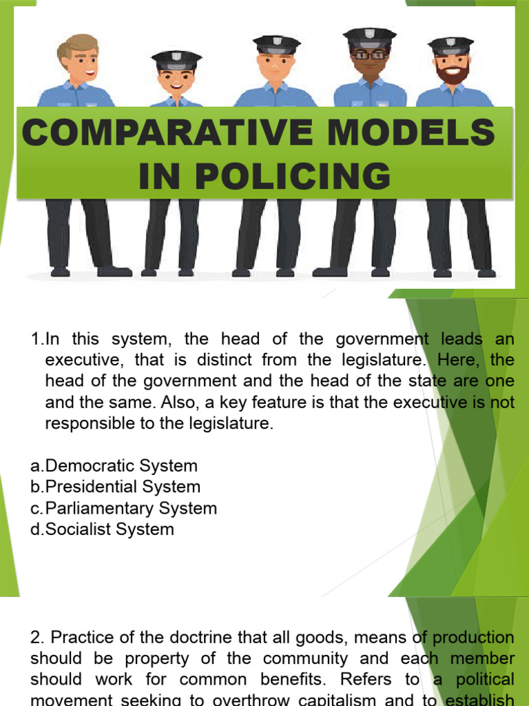 Comparative Models in Policing | PDF | Police | United Nations