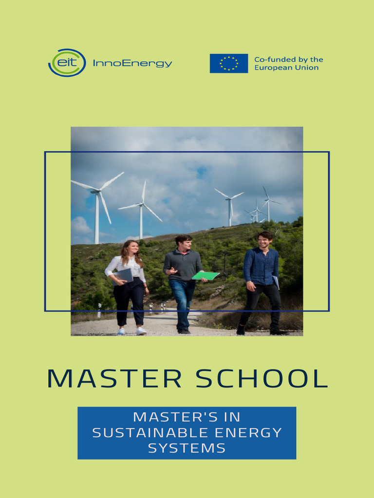 Masters in Sustainable Energy systems - Intake 2024 | PDF | Energy ...