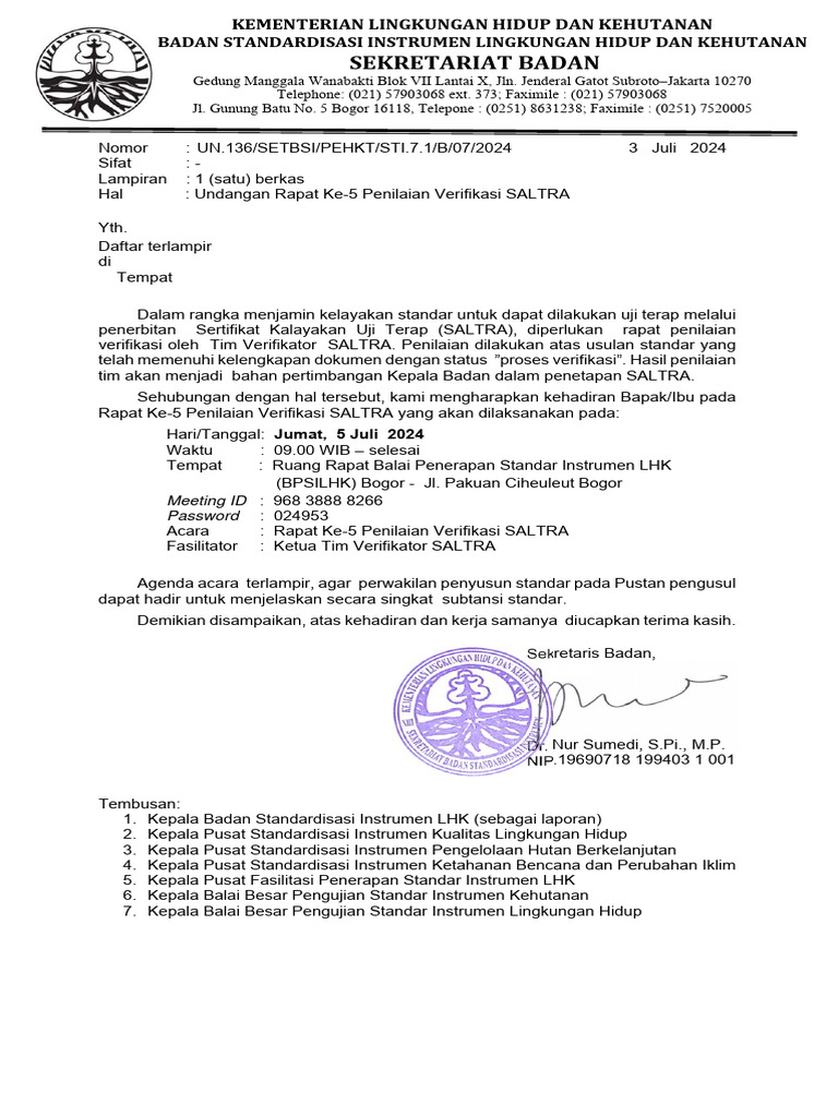 UND Rapat Penilaian Ke-5 SALTRA | PDF | Teknologi & Rekayasa