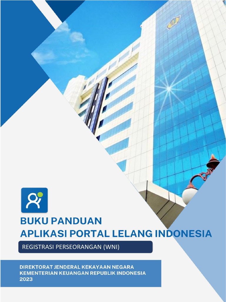 Panduan Registrasi Lelang.go.id WNI | PDF