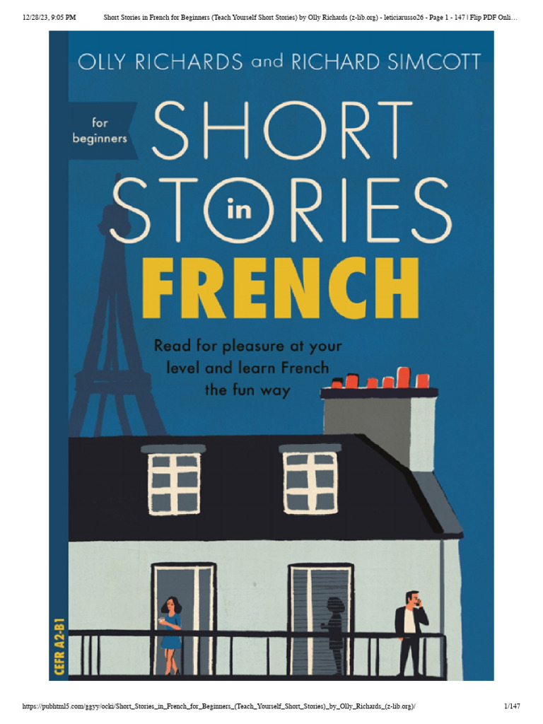 Short Stories in French for Beginners | PDF | Non Fiction Books | Writing
