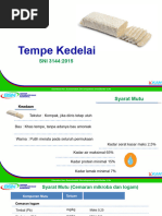 SNI 3144 - 2015 Tempe Kedelai | PDF