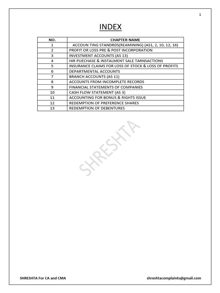 P1 - Accounts Main Material | PDF | Depreciation | Dividend