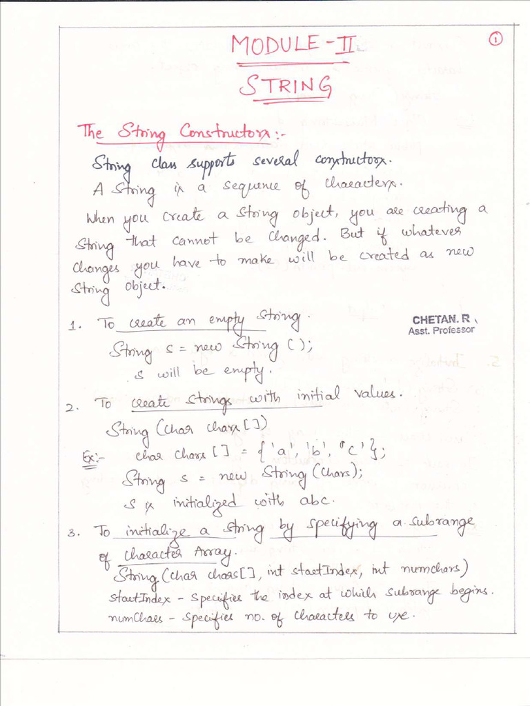 Module-2 Strings 240616 172514 Compressed | PDF