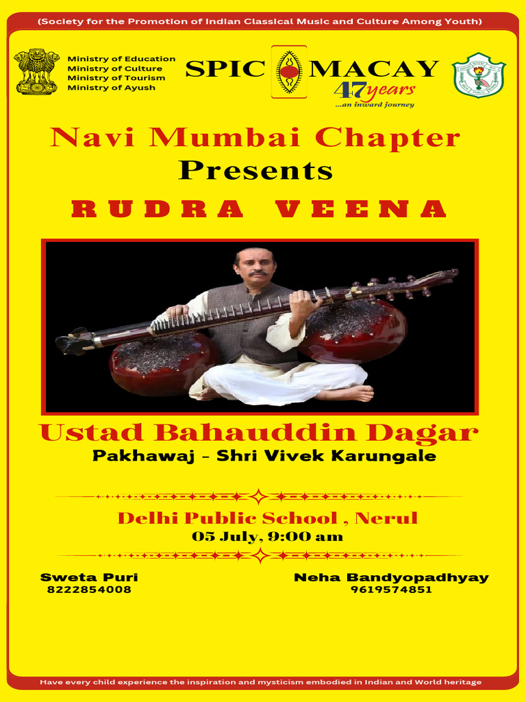 SPIC MACAY 3x6 | PDF