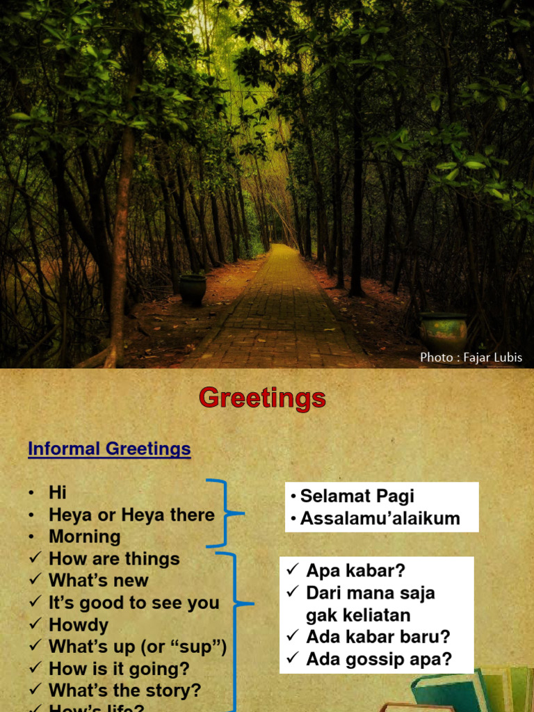 English Day 1 | PDF