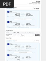 Indigo Payment Receipt | PDF