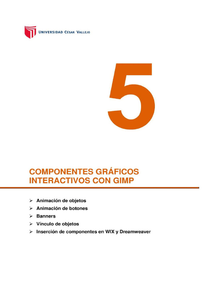 Componentes Gráficos en Gimp | PDF
