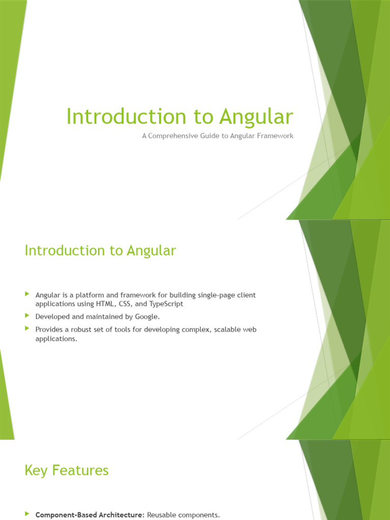 Introduction To Angular - 3 | PDF | Command Line Interface | Software