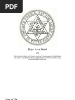 The Royal Arch Exaltation Ceremony | PDF | Freemasonry | Babylonian ...