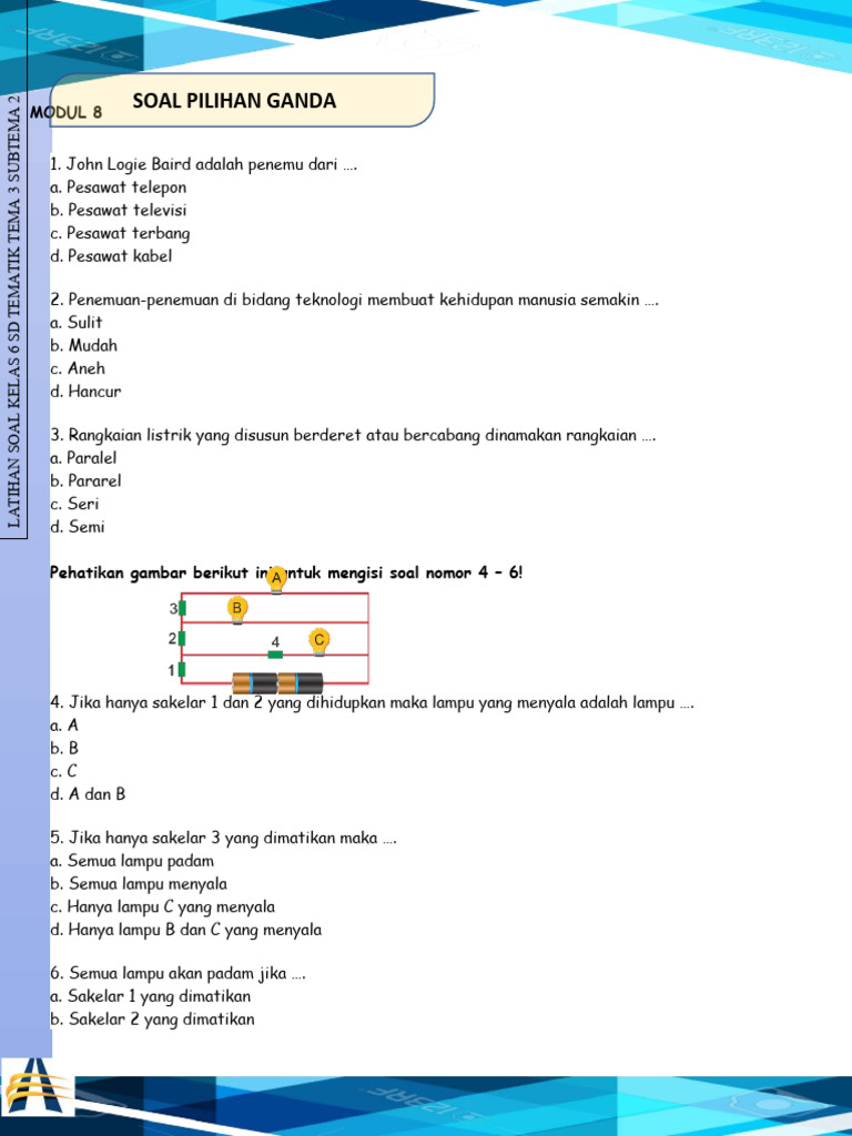 Latihan Soal Modul 8 Pdf