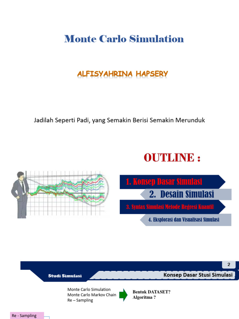 Simulasi Monte Carlo | PDF | Metode & Bahan Ajar