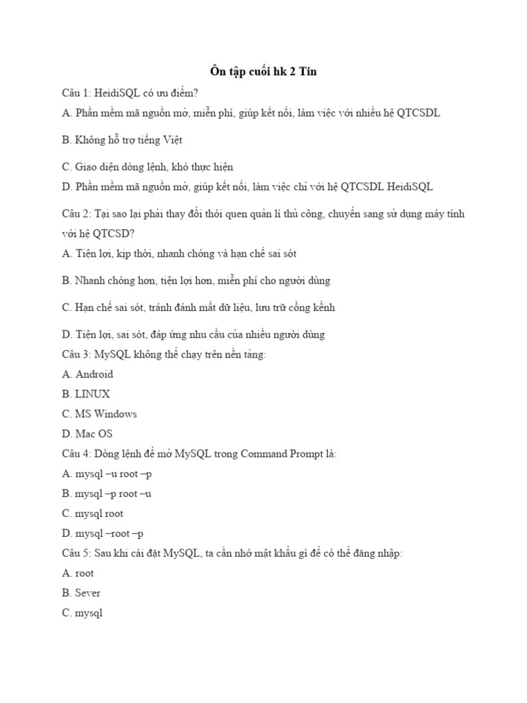 Bản Sao de Cuong On Tập Tin 11 Cuối HK2 | PDF