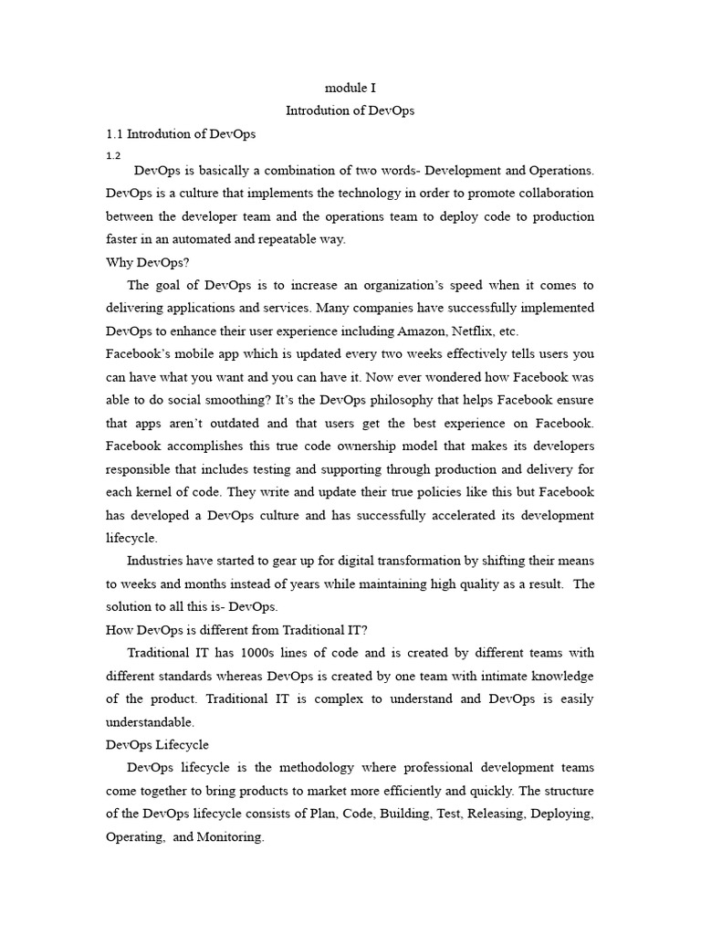 DevOps Notes | PDF | Software Development Process | Agile Software ...