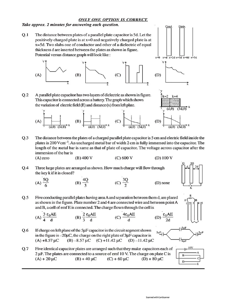 Capacitance | PDF