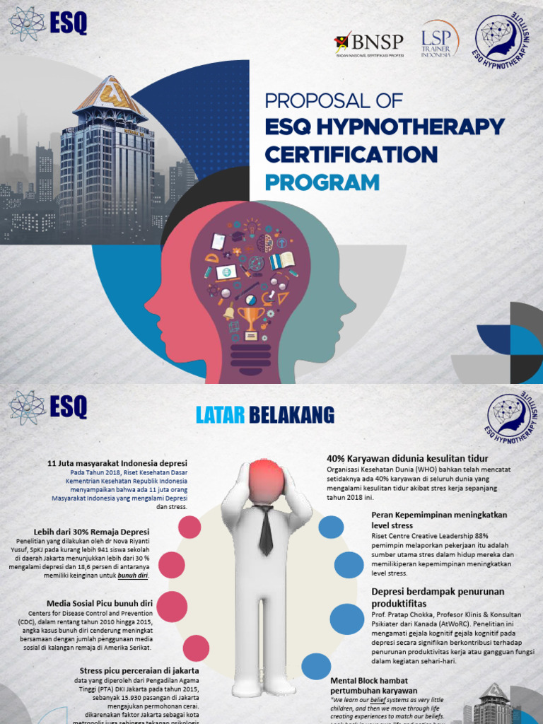 2024 - Update Proposal Esq Hypno 6 Days | PDF | Karier & Perkembangan | Pengembangan Diri