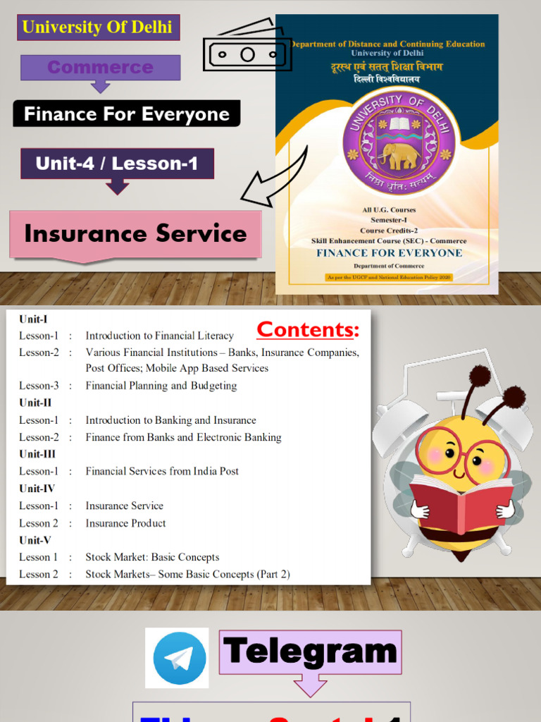 Unit 4 Lession 1 | PDF | Life Insurance | Insurance
