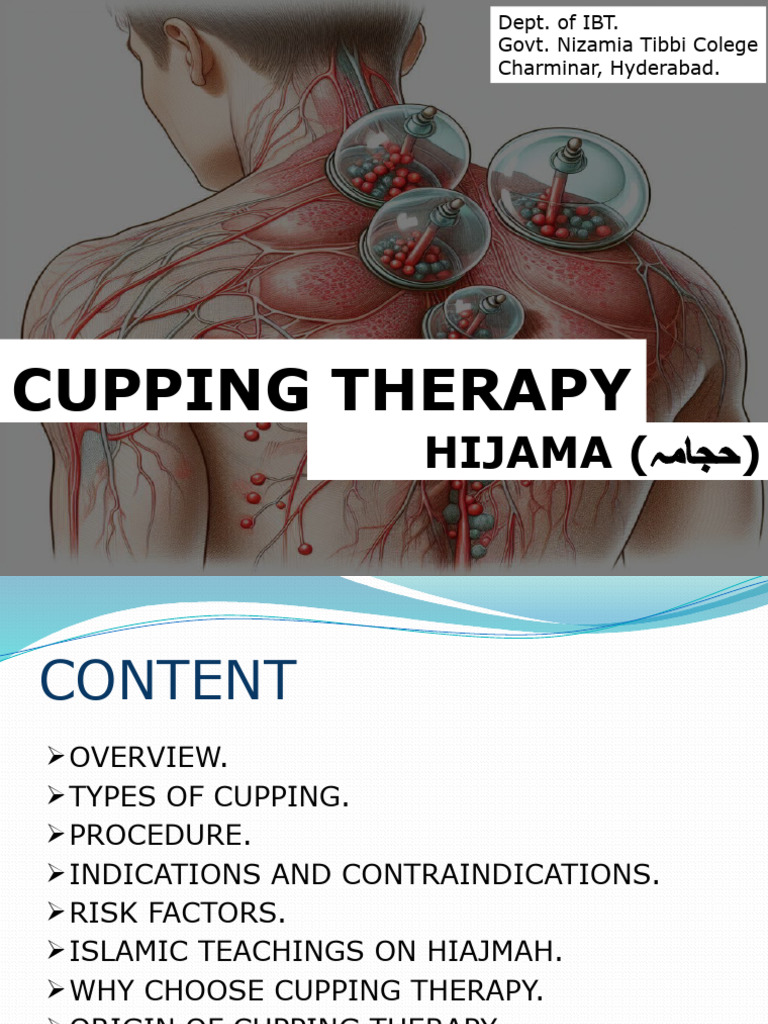 Al Hijama by Boys GNTC 3rd Prof | PDF | Medicine | Medical Specialties