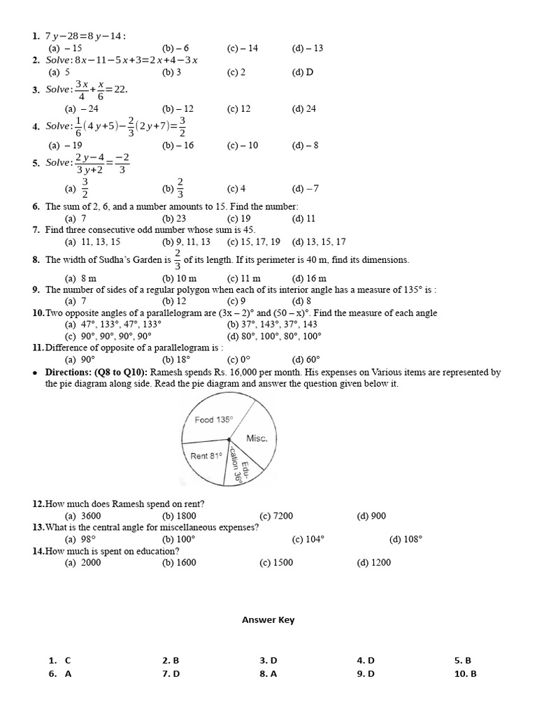 8th Math Olympiad | PDF | Geometric Shapes | Geometry