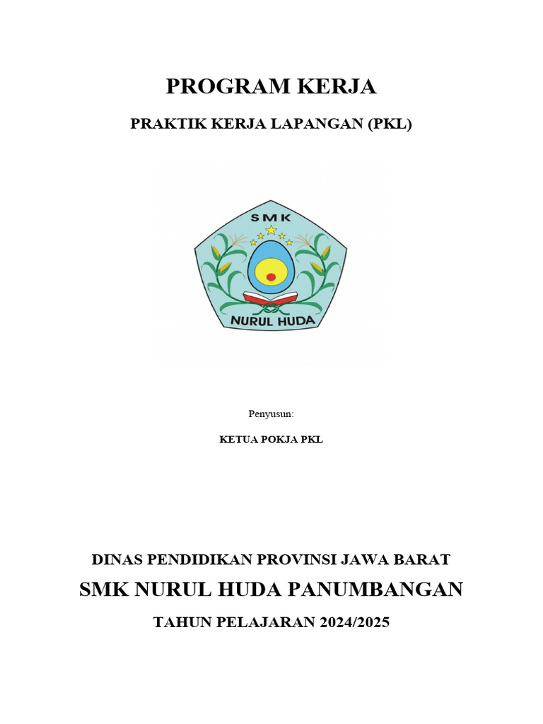 Program Kerja PKL SMK TKJ 2024/2025 | PDF | Karier & Perkembangan