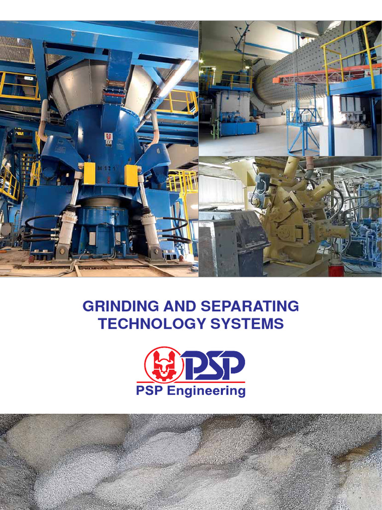 Industrial Grinding Solutions | PDF | Mill (Grinding) | Engineering