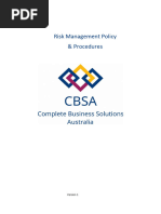 CBSA Health and Safety Policy IM004 | PDF | Occupational Safety And ...