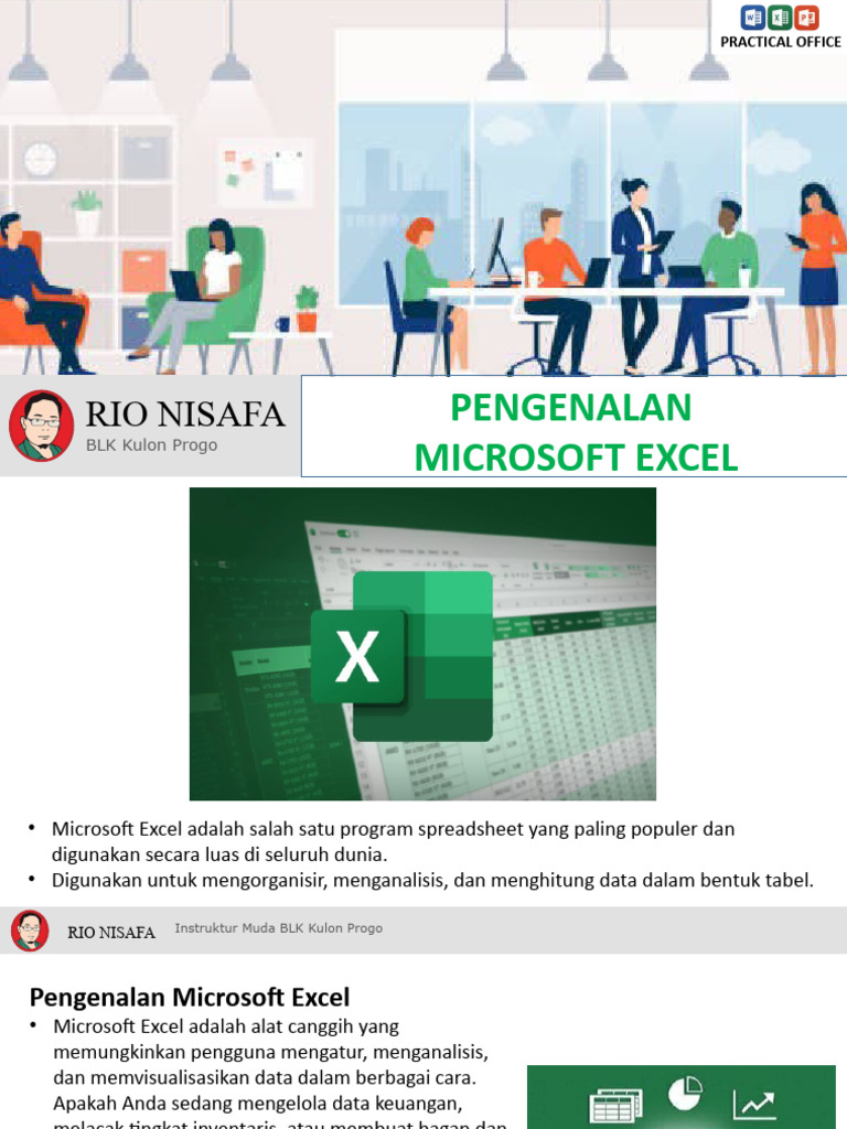 Tutorial Microsoft Excel - Pengantar Excel | PDF | Karier & Perkembangan