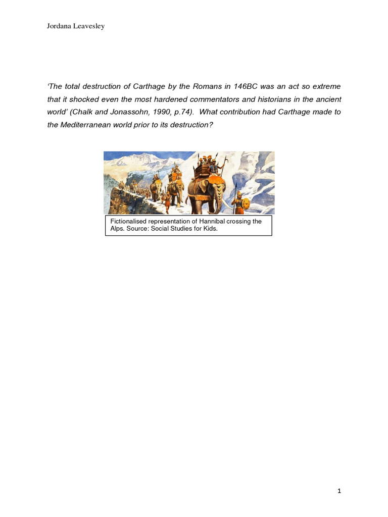 The Legacy of Carthage | PDF | Carthage | Phoenicia