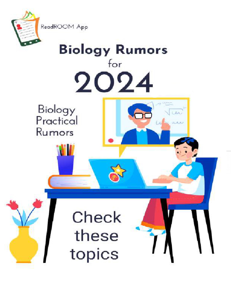 Rumors 2024 Biology 2 MSCE ReadROOM | Download Free PDF | Digestion | Stomach
