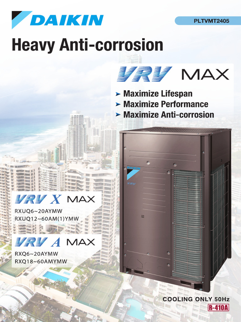 DAIKIN VRV Max PLTVMT2405 | PDF