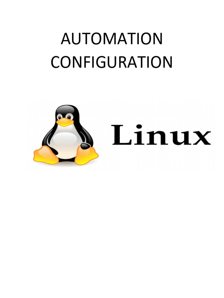 Automation Tool Installation-Linux | PDF
