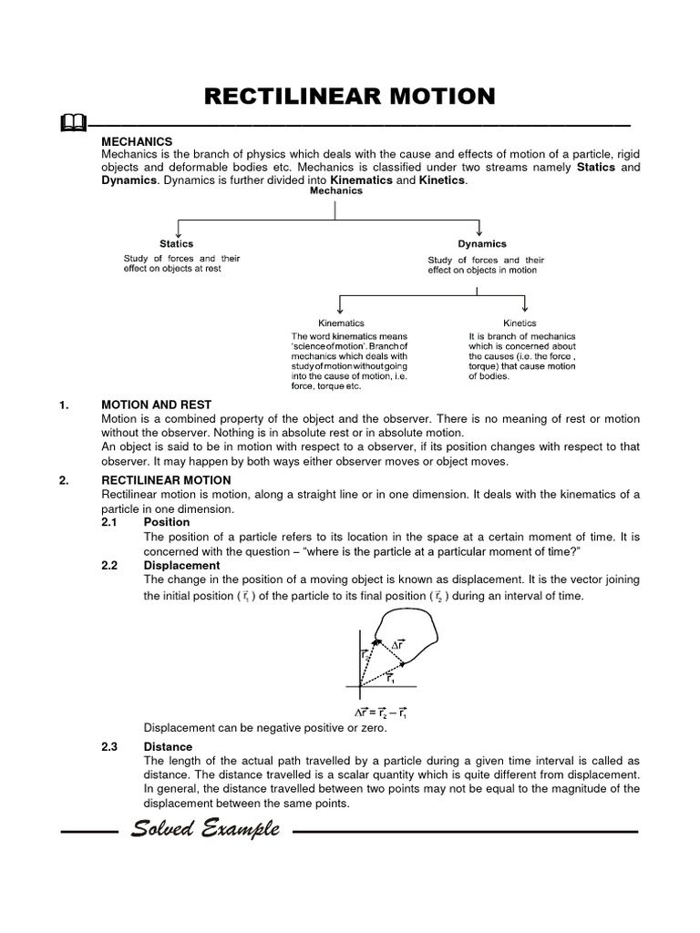 Kinematics 1D | PDF | Acceleration | Velocity