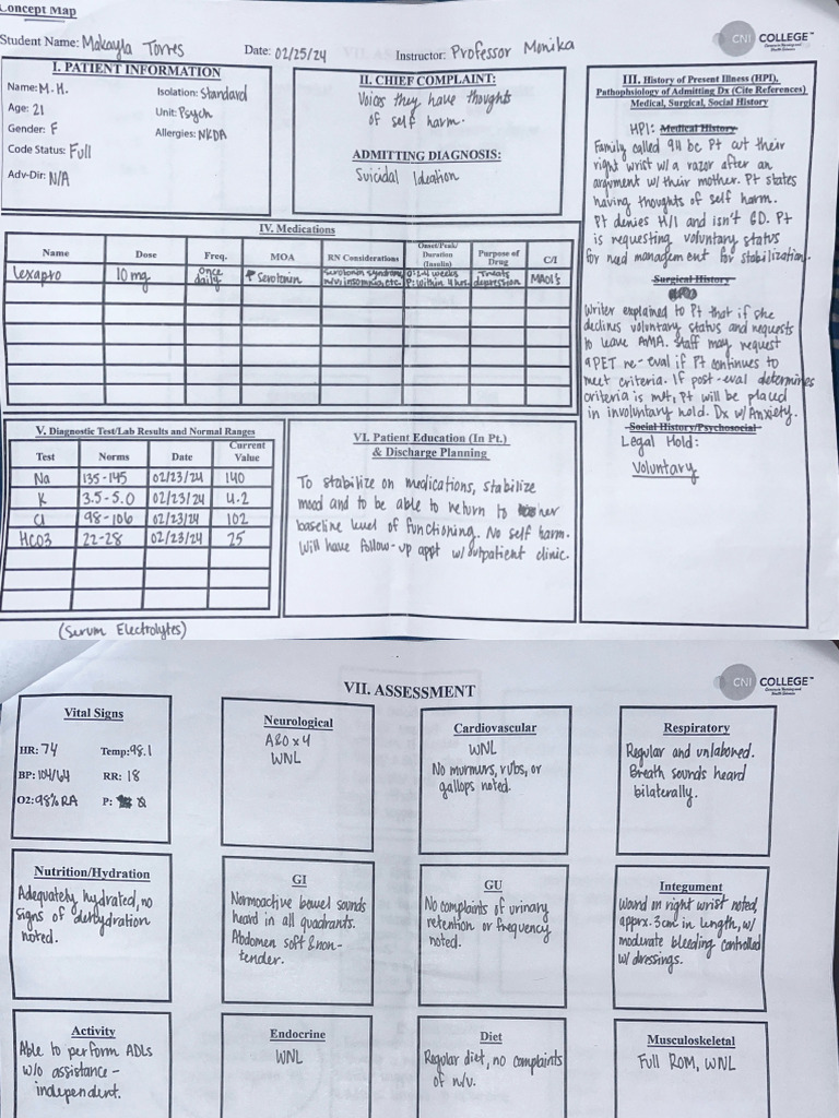 Concept Map #3 | PDF