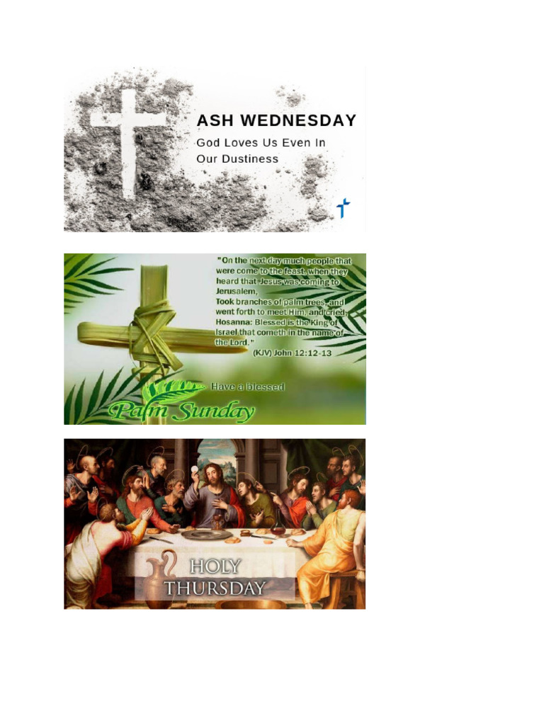 Lent Season | PDF
