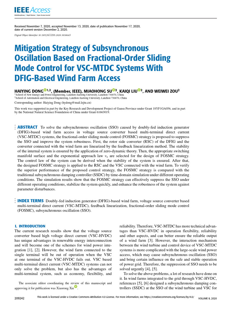Mitigation_Strategy_of_Subsynchronous_Oscillation_Based_on_Fractional-Order_Sliding_Mode_Control ...