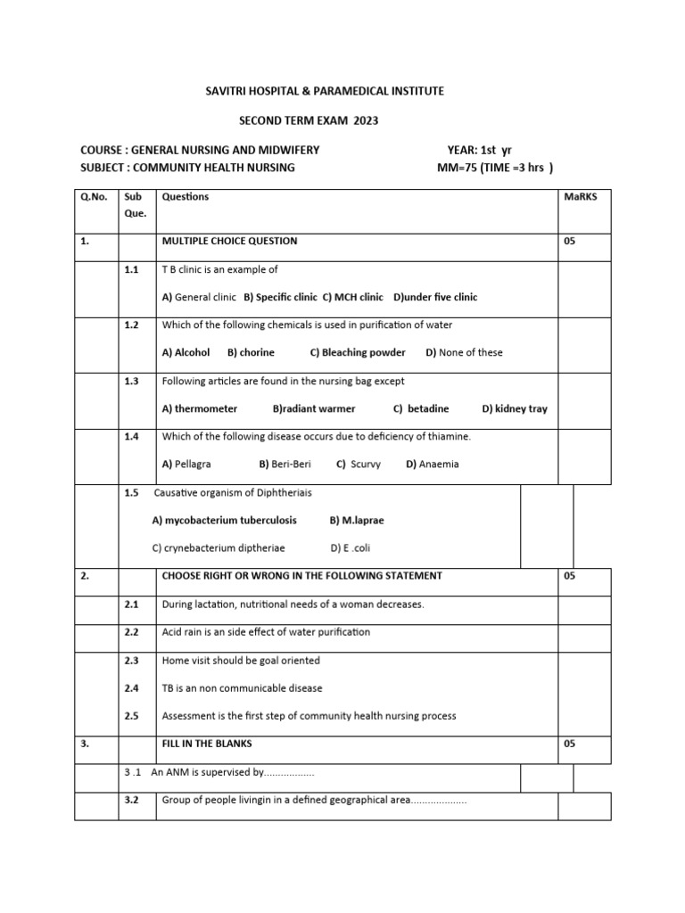Savitri Hospita-Wps Office | PDF | Nursing | Epidemiology