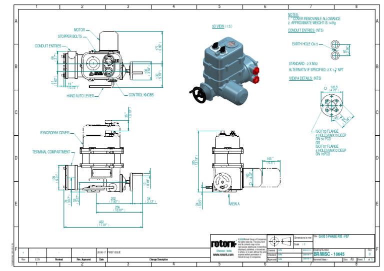 q100 3 Phase Data E1 | PDF