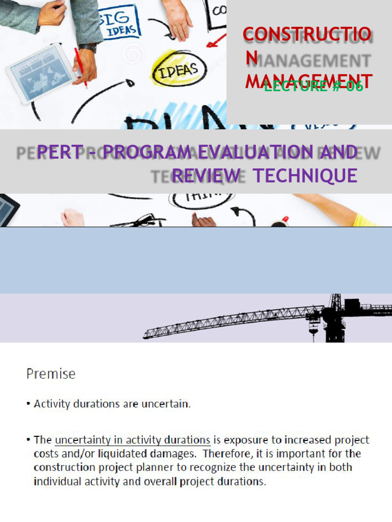 LECTURE 6 PERT | PDF | Standard Deviation | Normal Distribution