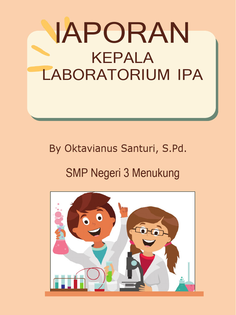 Contoh Laporan Kepala Laboratorium IPA | PDF