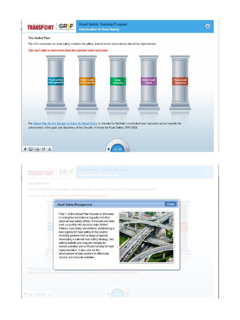 Road Safety Pillars | PDF